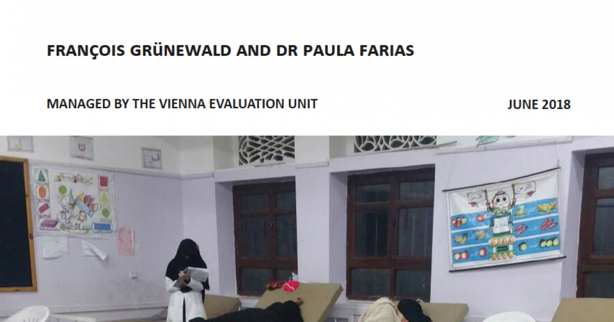 CHOLERA IN TIME OF WAR – EVALUATION OF THE MSF-OCBA CHOLERA RESPONSE IN ... CHOLERA IN TIME OF WAR – EVALUATION OF THE MSF-OCBA CHOLERA RESPONSE IN ...